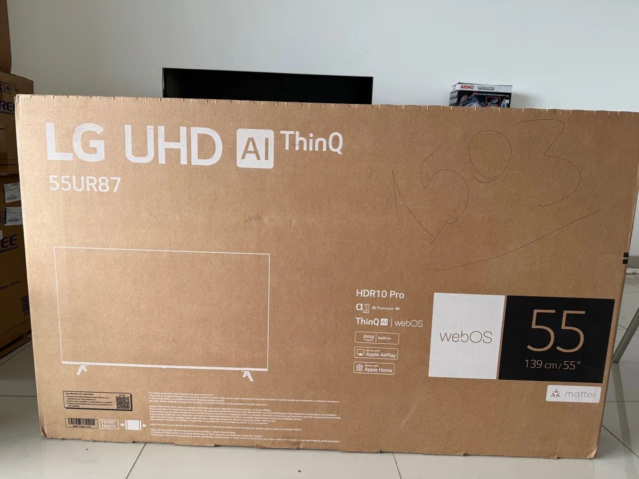 TV LG 55 polegadas 4K UHD Smart - TVs - Horto, Teresina 1373356318 | OLX