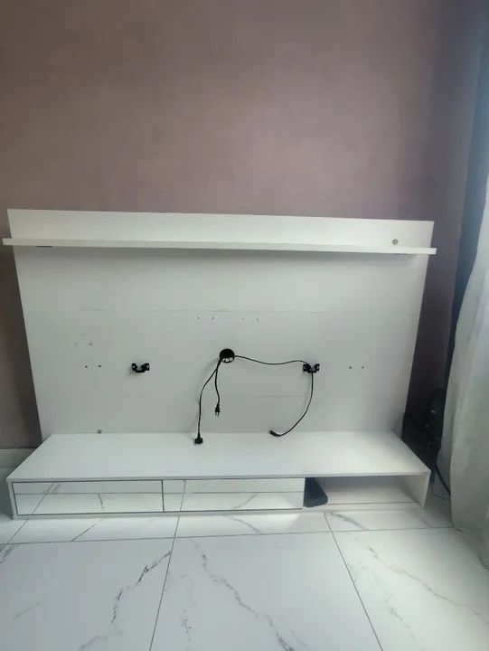 PAINEL PARA TV DE ATÉ 52 POLEGADAS COM LED E PORTAS DE ESPELHO - Racks ...