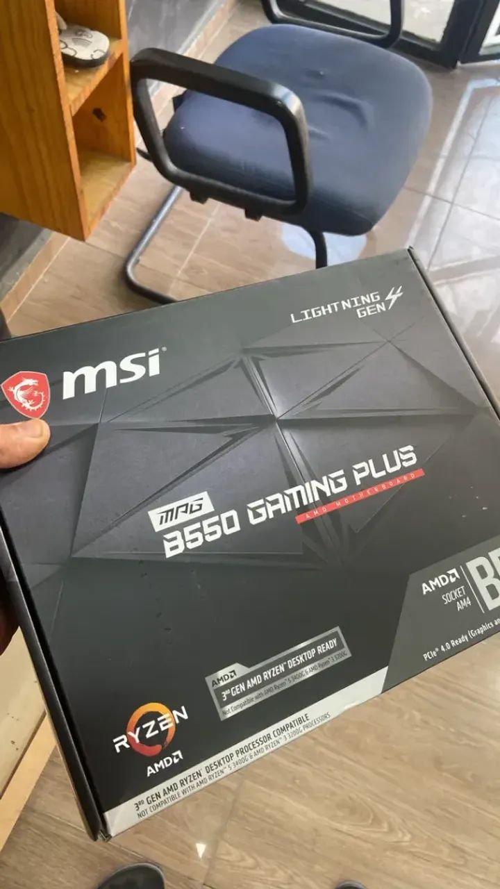Placa-Mãe MSI MPG B550 Gaming Plus - Peças de Hardware - Santa Maria ...