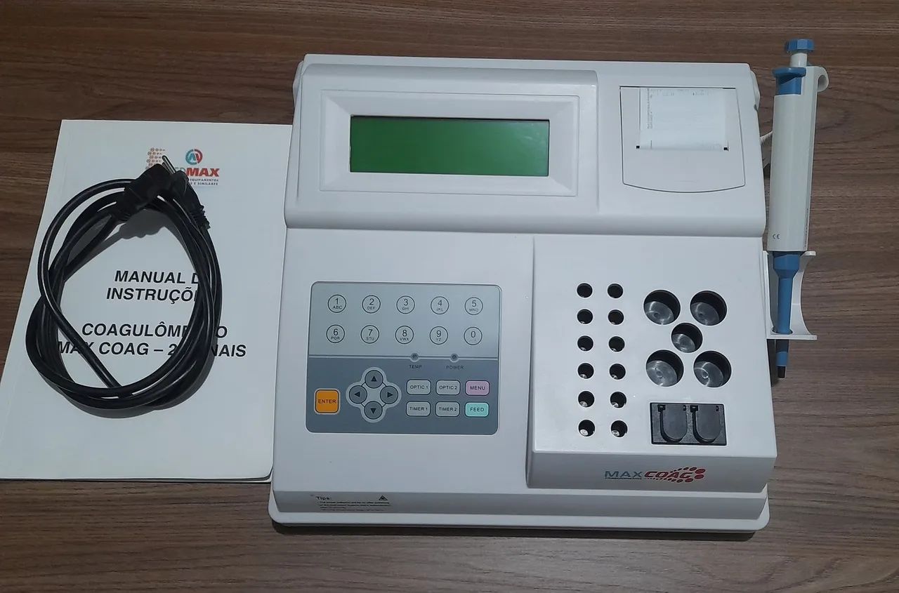Coagulometro 2 canais Seminovo Max Coag - Equipamentos Médicos e ...