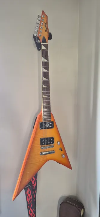 "guitarra flying v epiphone" - Instrumentos musicais no Brasil