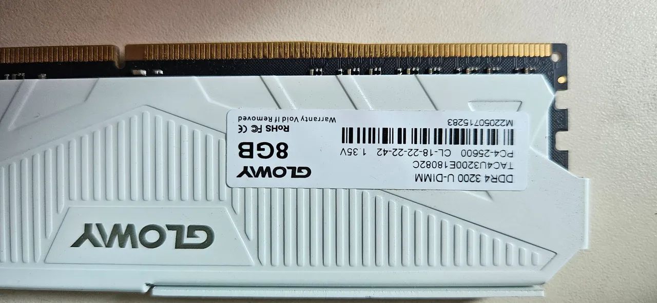Memória RAM Glowy DDR4 8GB 3200MHz - Memória RAM - Jardim Cidade ...