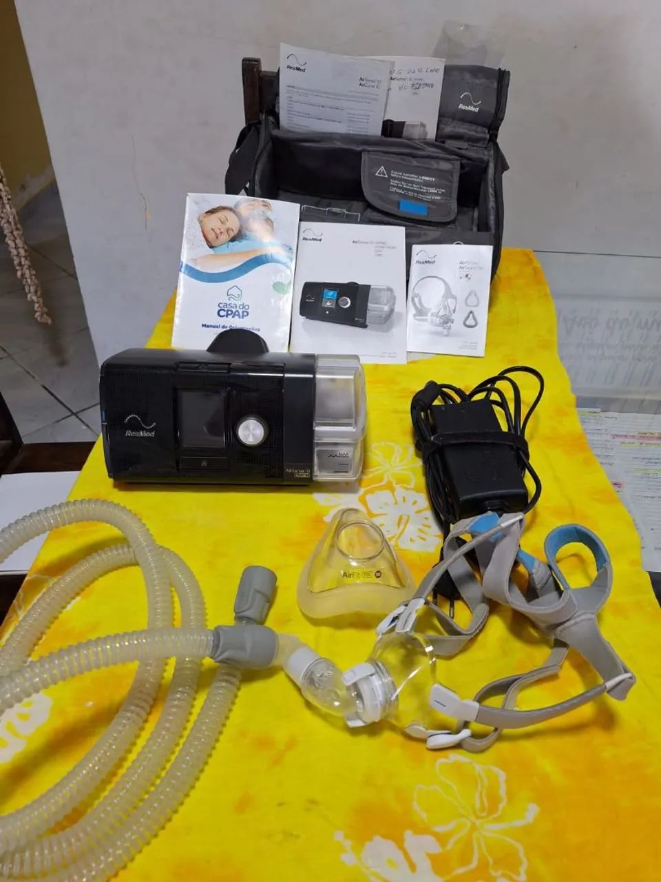 Aparelho de CPAP ResMed AirMini - Equipamentos Médicos e Hospitalares ...
