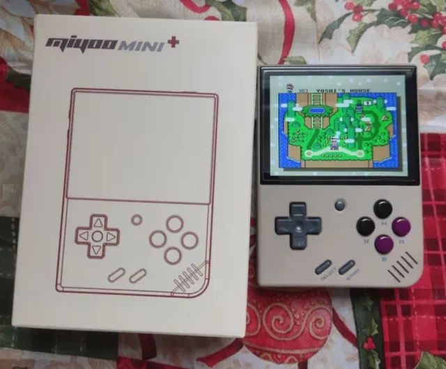Console Retrô Miyoo Mini Plus, Playstation Super Nintendo DS GameBoy ...