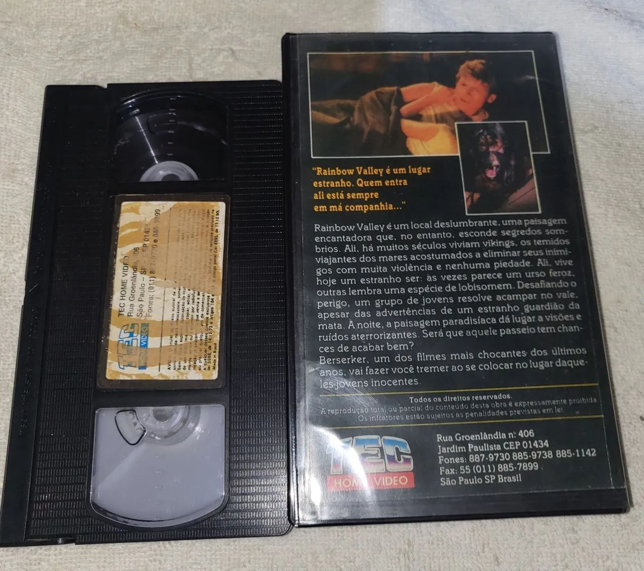 Vhs vale assassino terror - DVD, Blu-Ray e Vídeo Cassete - Carumbé ...