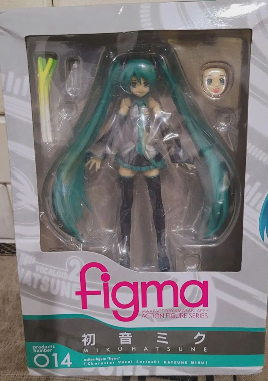 Figma Hatsune Miku - Vocaloid 2 não original - Hobbies e coleções ...