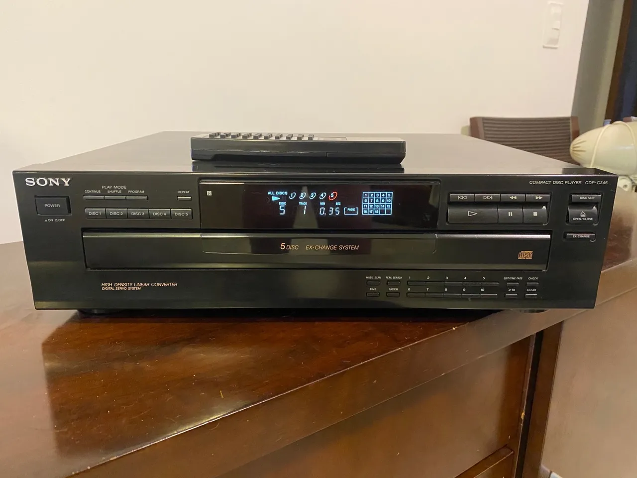 "cd player sony" no Brasil