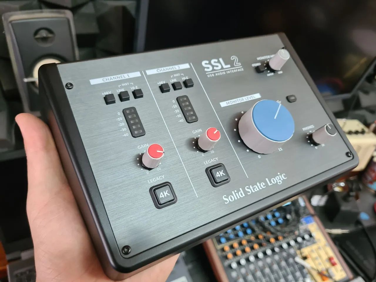 Interface de áudio SSL 2 - Microfones e Gravadores - Represa, Ribeirão ...