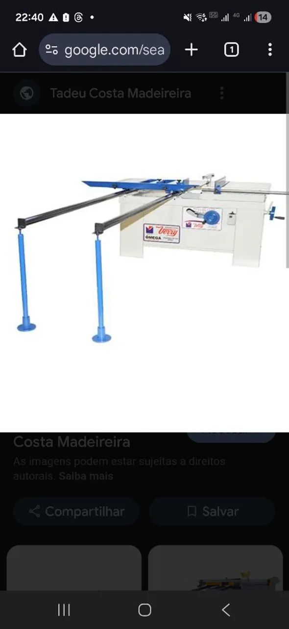 Esquadrejadeira verry omega 2metros - Máquinas para produção industrial ...