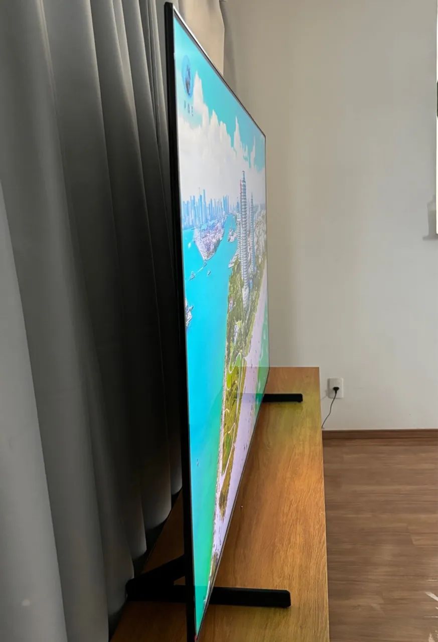 TV Samsung QLED 75 Polegadas Q60D + Rack 218 cm Impecáveis - TVs ...