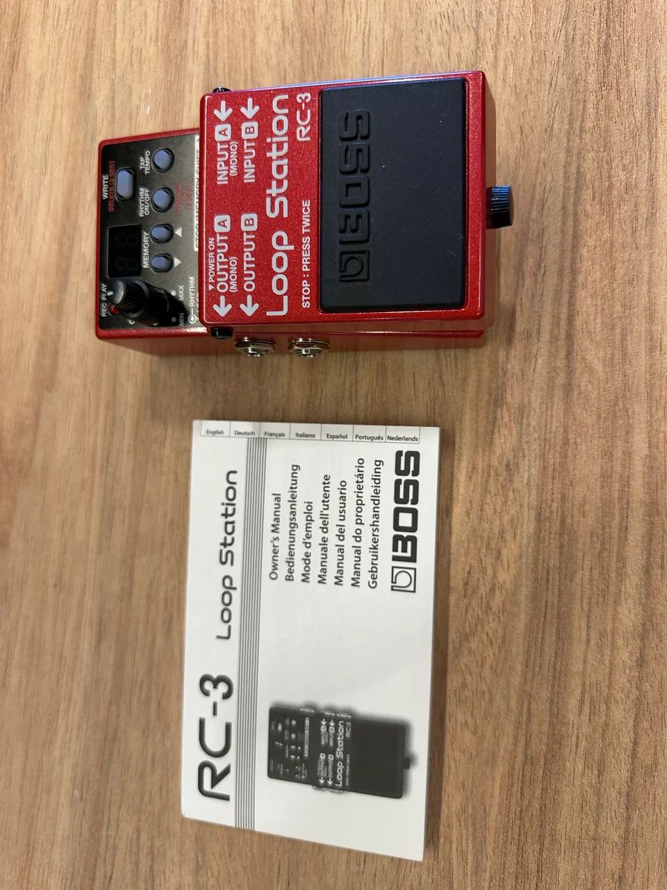 Pedaleira BOSS - Loop Station RC 3 - Equipamentos e Acessórios de Som ...