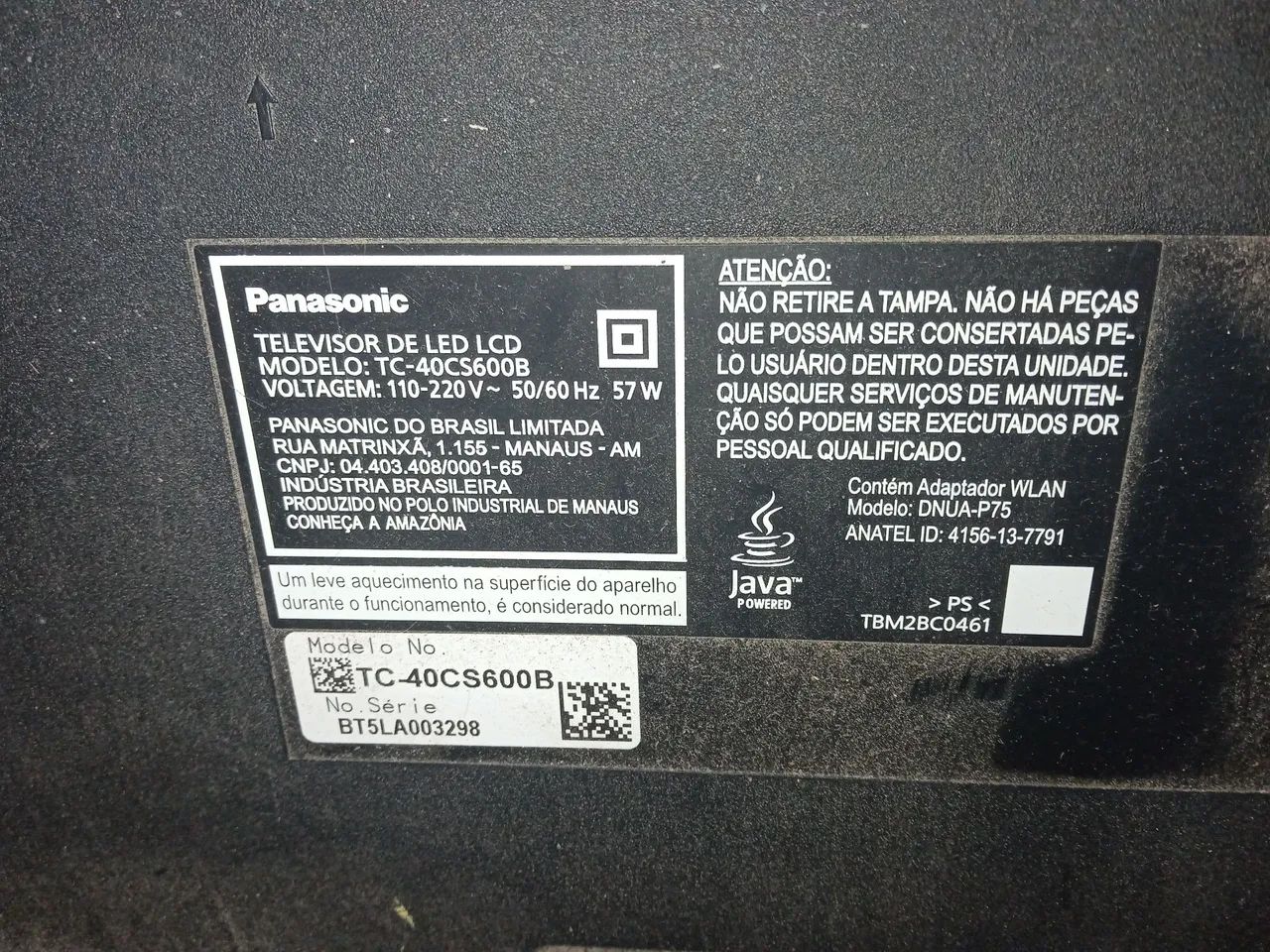 TV Panasonic 40 polegadas LED Smart - TVs - Jangurussu, Fortaleza 1384845422 | OLX