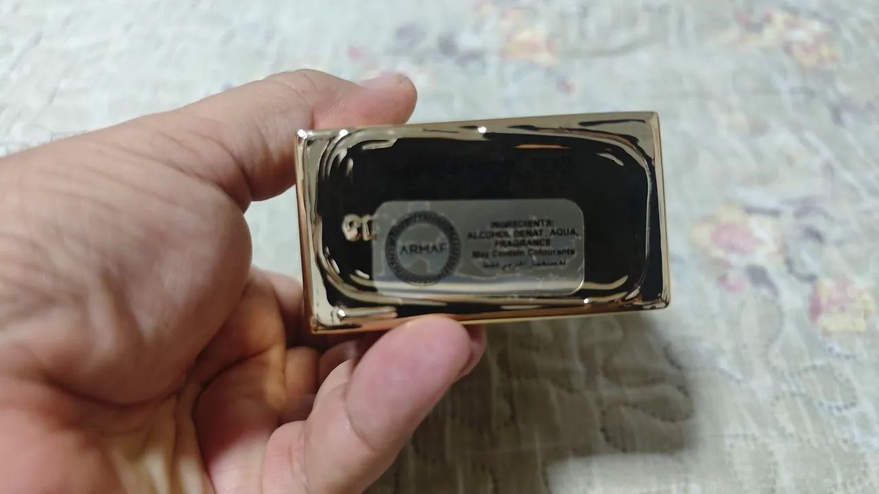 Perfume Club de Nuit Milestone Unissex, com volumetria de 95ml Original ...