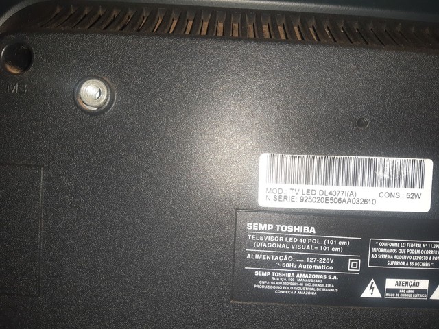 Tv semp toshiba 40 polegadas | +134 anúncios na OLX Brasil