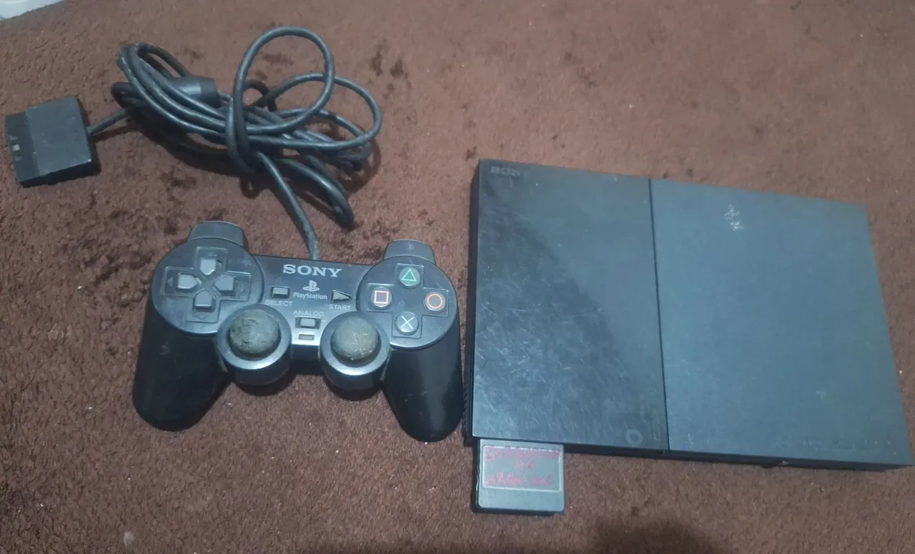 "controles de ps2 original" - Consoles de Vídeo Game no Brasil