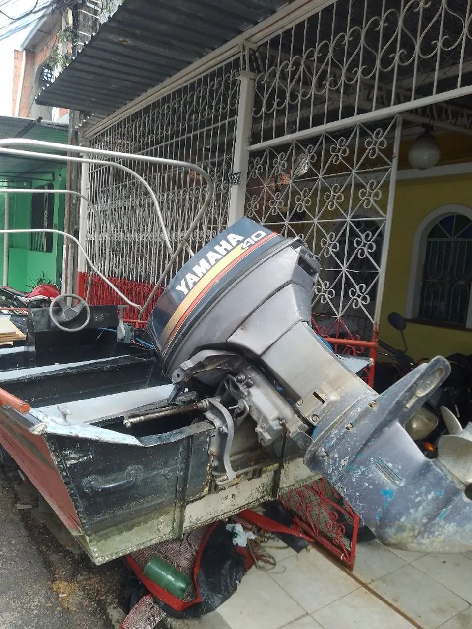 Bote de alumínio+ motor Yamaha - Barcos e aeronaves - Crespo, Manaus ...