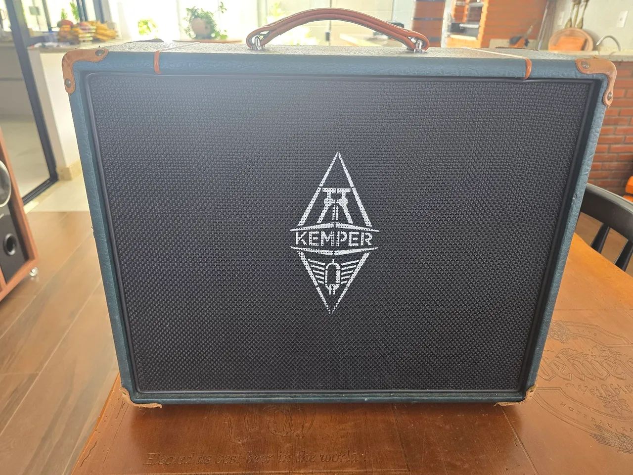 Caixa FRFR com falante Kemper KONE, feita pela GSB PRO AUDIO, 200W ...