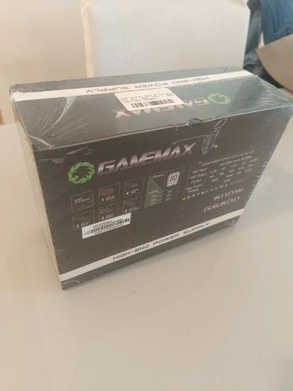 Fonte de Alimentação GameMax Gs600w LACRADO - Peças de Hardware - Elite ...