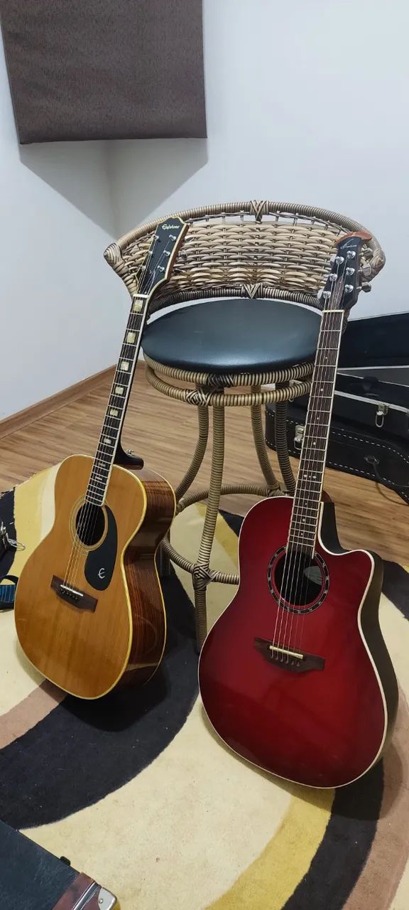 Violão Ovation 1771LX Standard Balladeer LX - Made in USA ...