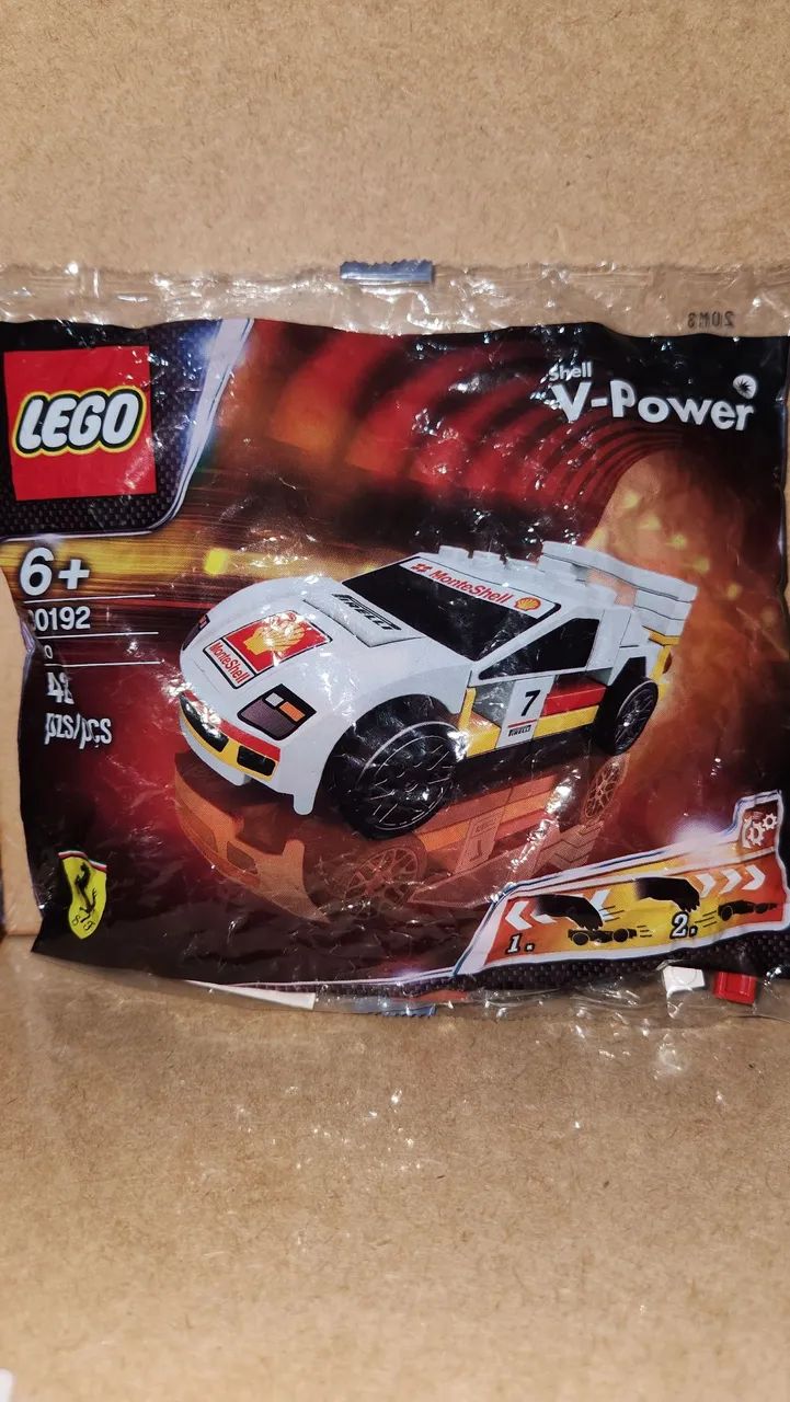 LEGO Shell V-Power Ferrari F40 - 48pçs Lacrado - Brinquedos e Jogos ...