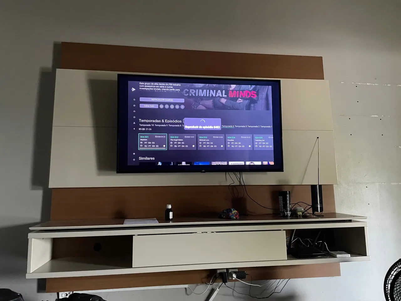 "painel 70 polegadas" - Racks e Painéis no Brasil