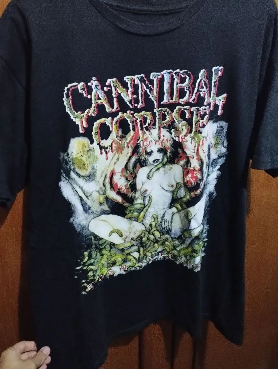Camiseta Cannibal Corpse Worm Infested - Roupas - Shangri-lá, Belford ...