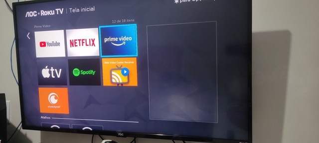 Smart tv led 43 polegadas aoc | +96 anúncios na OLX Brasil