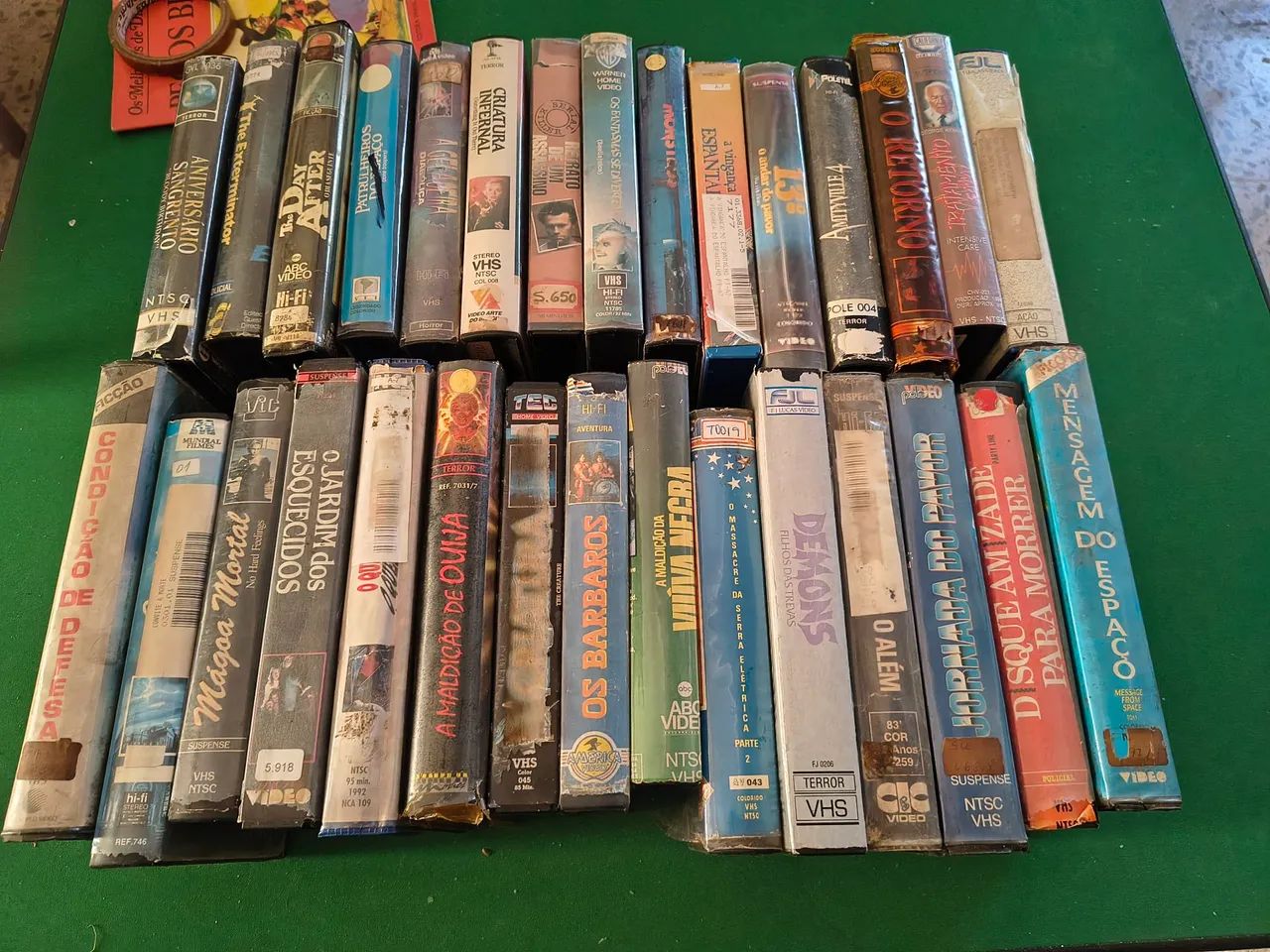 Coleção de VHS - Filmes Terror - CDs, DVDs etc - Boa Esperança, Rio ...