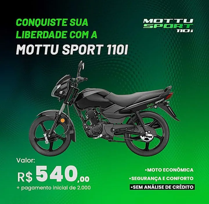 Motos MOTTU SPORT 110I no Brasil