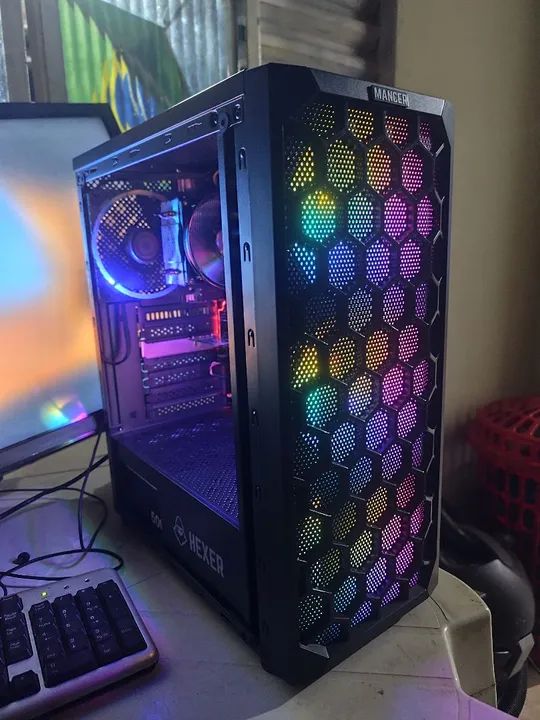 PC Gamer RGB MANCEER - 10x sem juros. Ótima configuração - Computadores ...