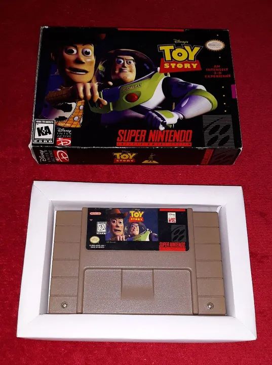 Cartucho original Toy Story de Super Nintendo SNES Jogos de Video Game Bangu Rio de Janeiro 1344638385 OLX