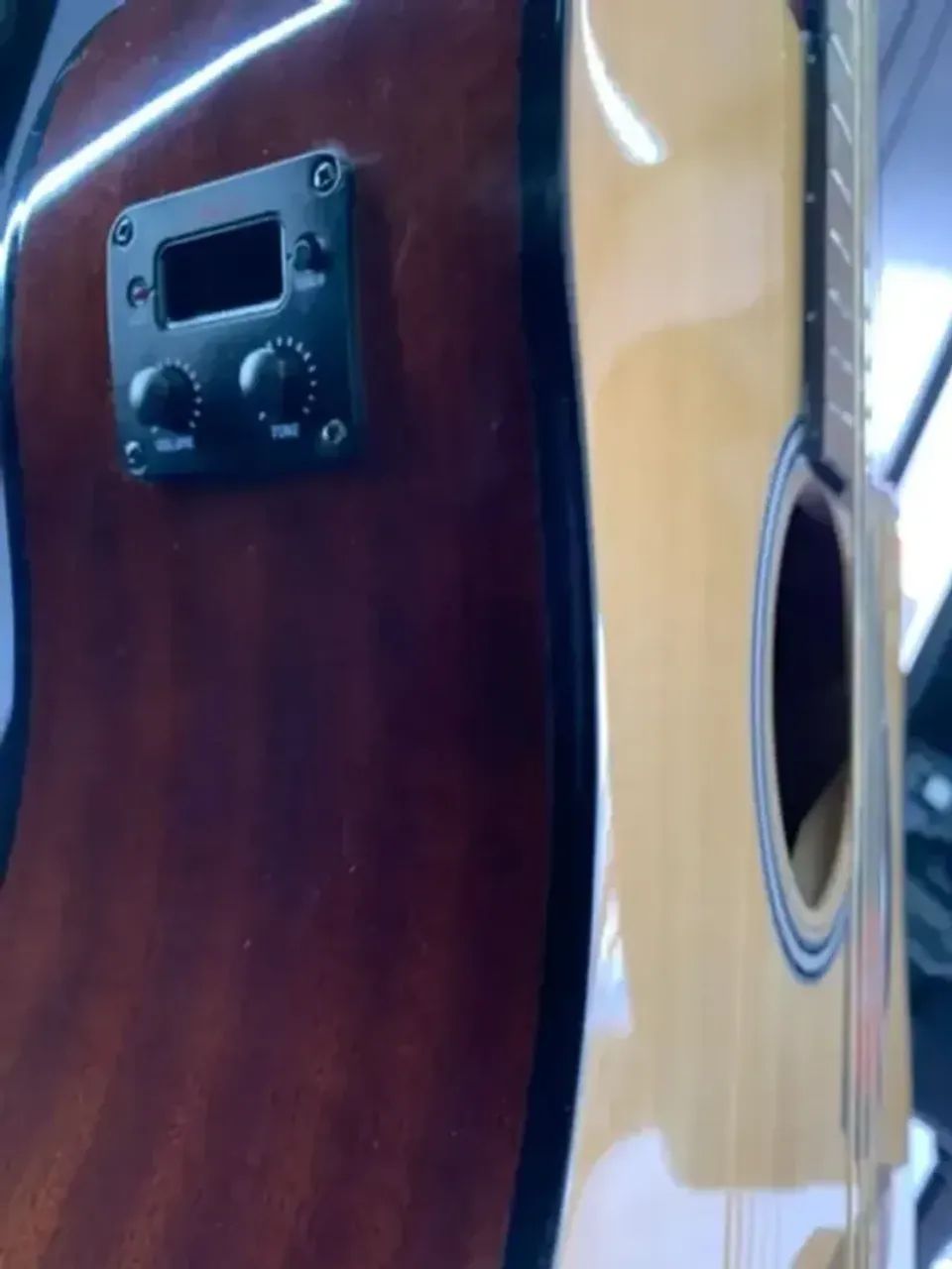 VIOLÃO FENDER DREADNOUGHT - FA-125 NATURAL - Instrumentos musicais ...