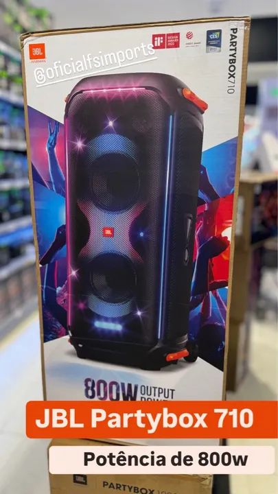 JBL Partybox 710 Nova original - Aparelhos de Som - Zona 05, Maringá 1346258227 | OLX