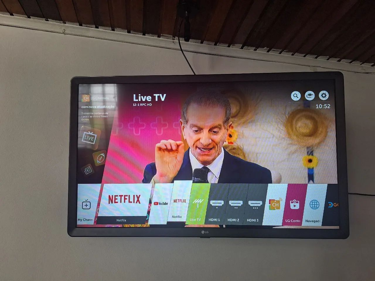 "smart tv lg 32" no Brasil