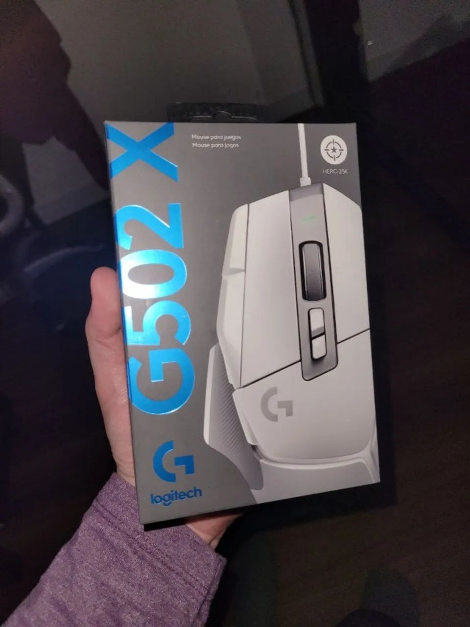 Mouse Gamer Logitech G502 X Switch LIGHTFORCE - COM FIO - Periféricos e ...