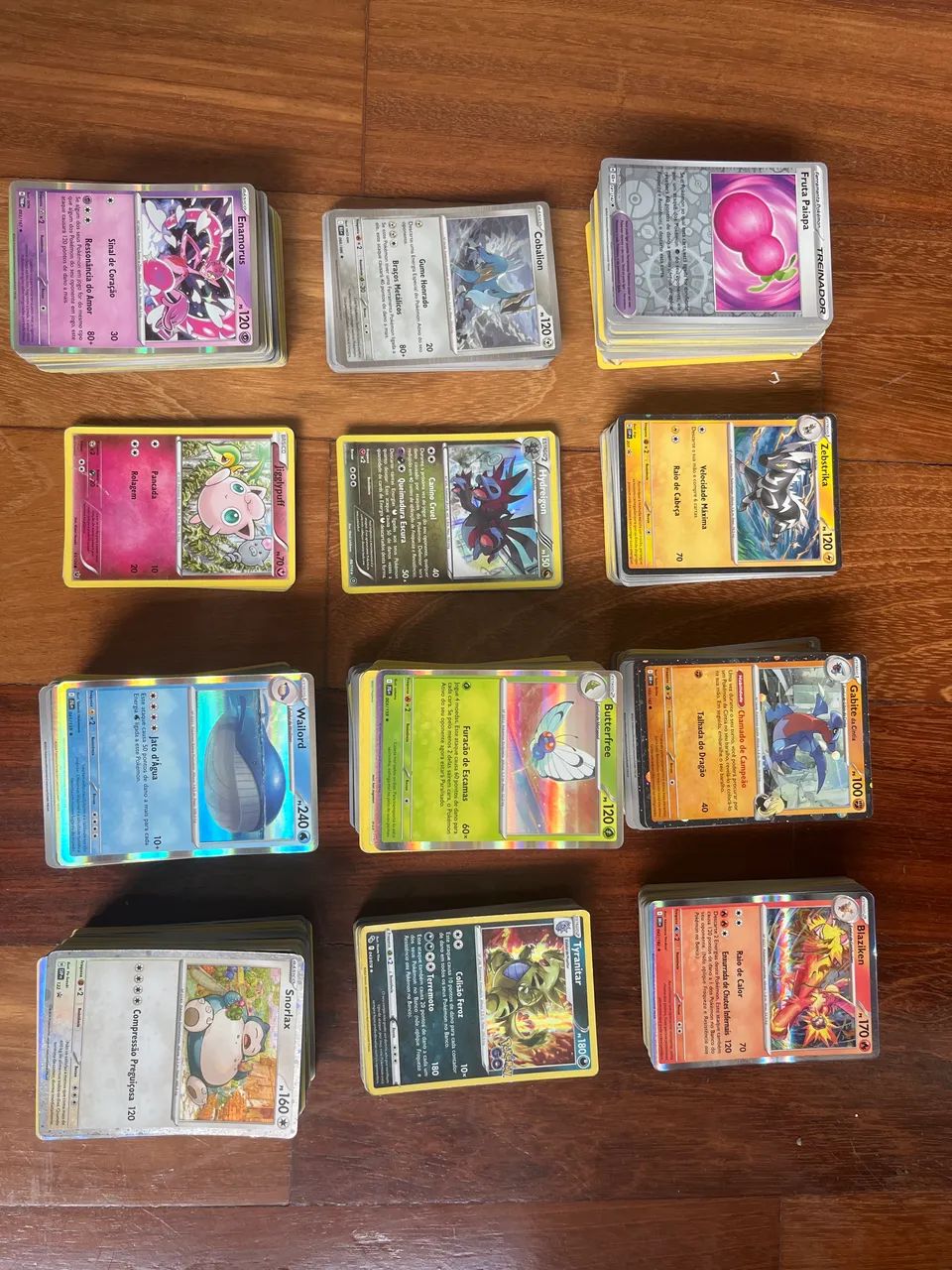 Lote de cartas Pokémon de 1026 cartas - Hobbies e coleções - Jardim ...