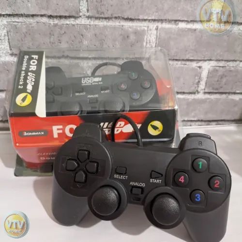 Controle Game Para PC USB + Entrega Grátis - Peças e Acessórios de ...