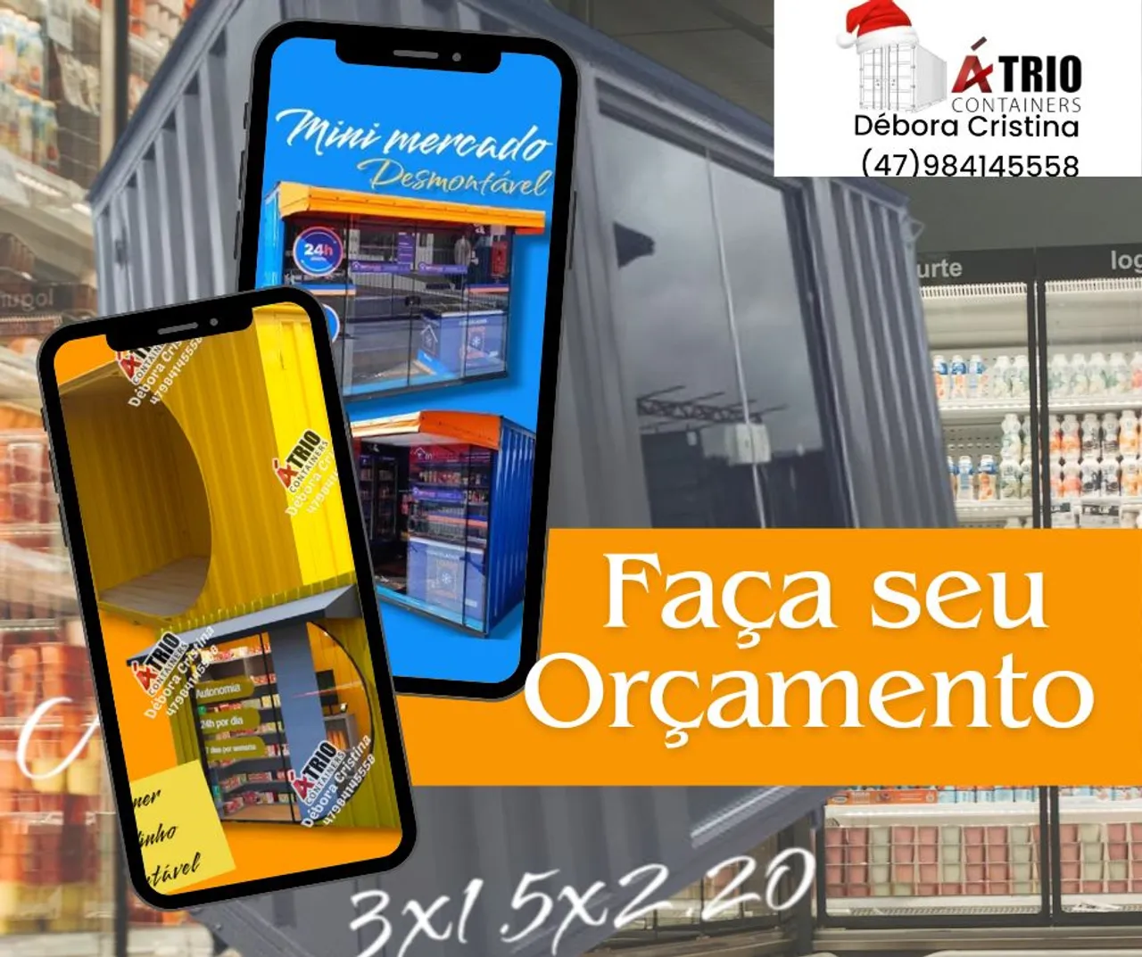 "mini container" no Brasil