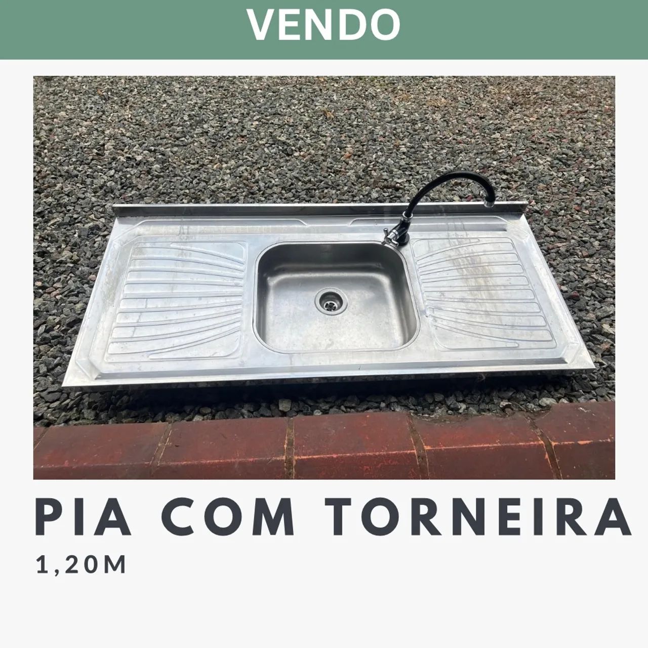 PIA DE INOX COM TORNEIRA - Armários e Guarda-Roupas - Atiradores ...