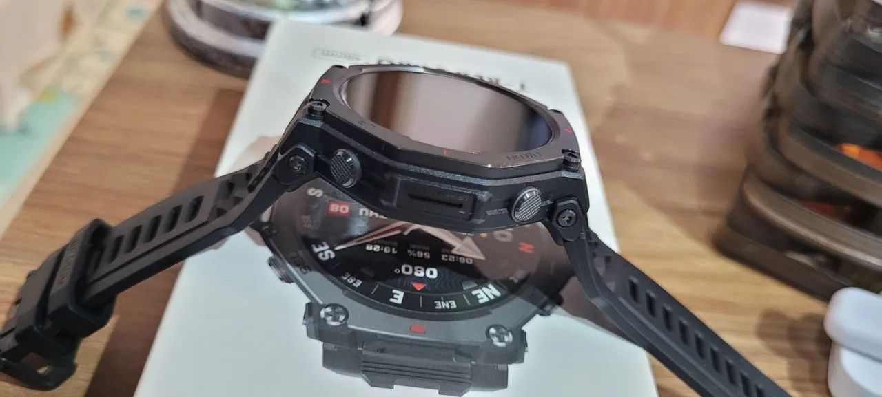 Smartwatch Amazfit T-Rex 3 PRO - Tactica l Black (pra sair hje ...