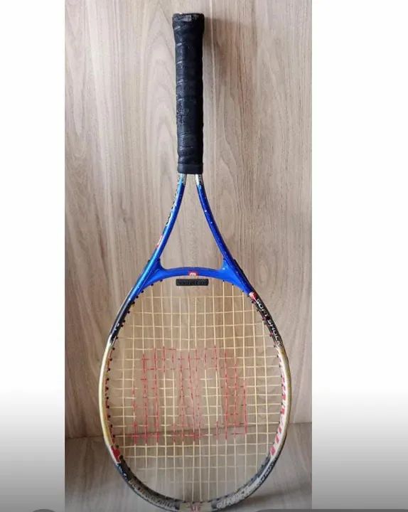 RAQUETE WILSON SOFT SHOCK POWER COMP TITANIUM. POWER COMP TITANIUM ...