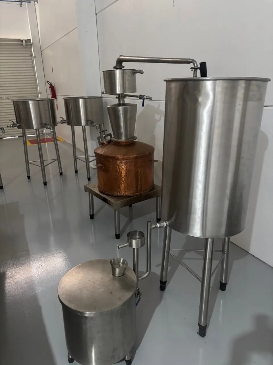 Alambique de cobre completo (gin/cachaca) - Máquinas para produção ...