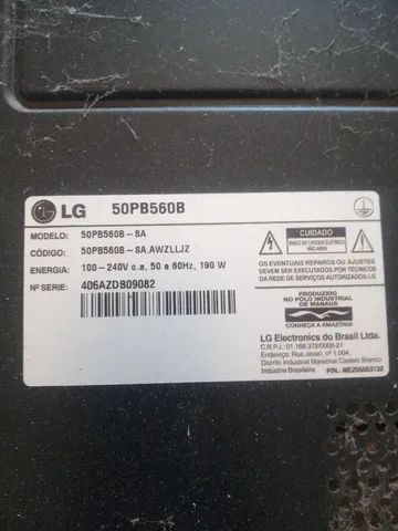 "tv lg 50pb560b" no Brasil