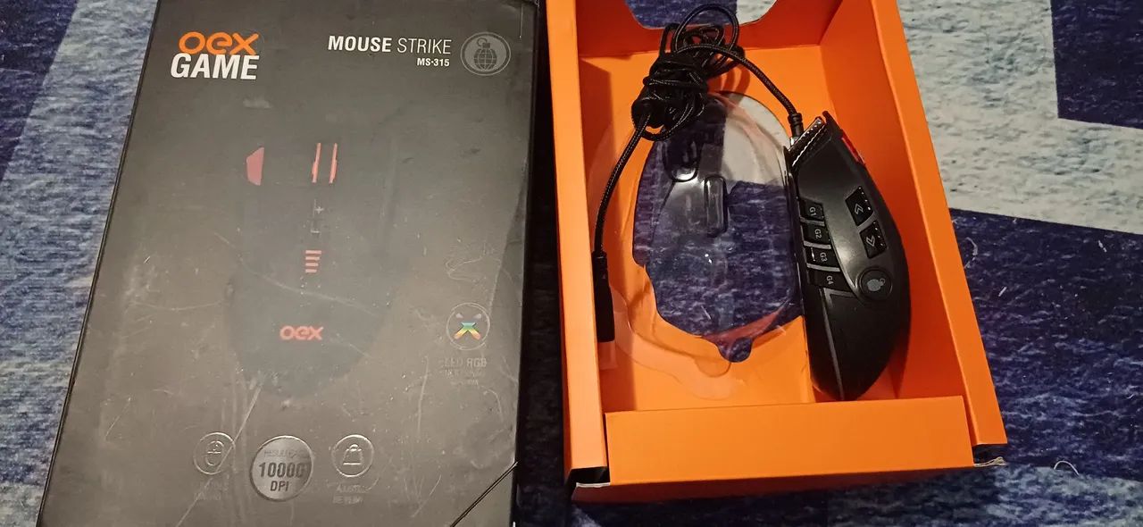 Mouse Gamer Oex Game Mouse Strike MS-315 - Peças e Acessórios de Vídeo ...