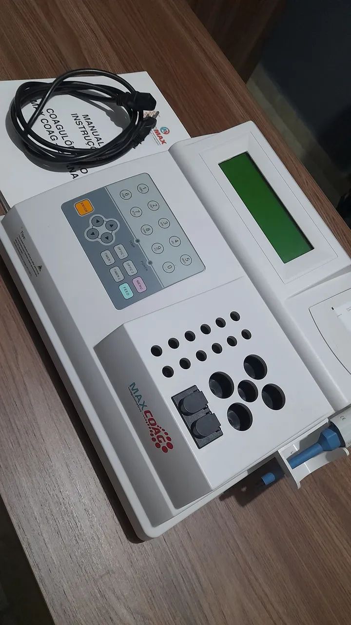 Coagulometro 2 canais Seminovo Max Coag - Equipamentos Médicos e ...