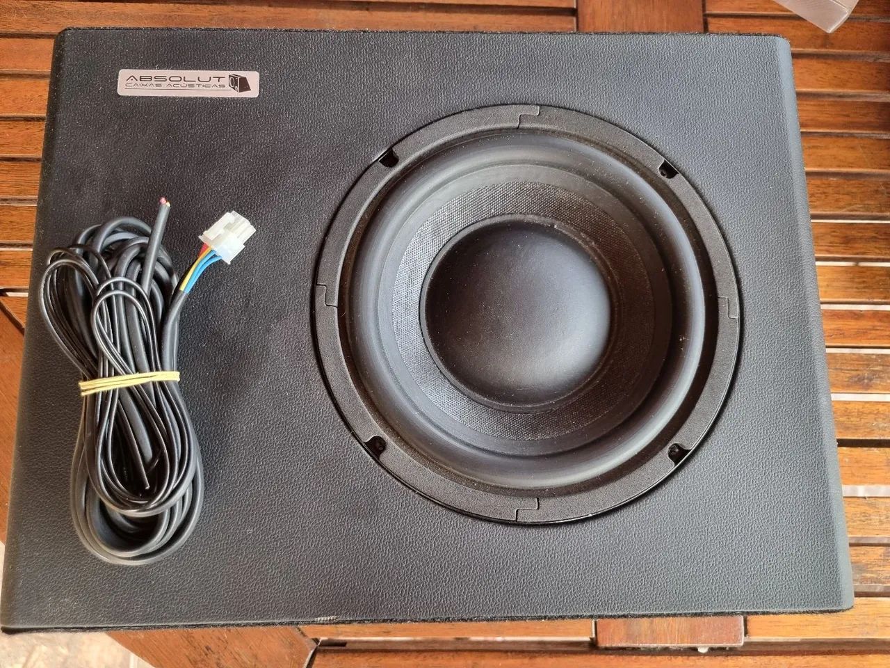 "caixa de som slim amplificada" no Brasil