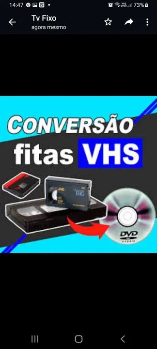 VHS para pen-drive 50 reias - DVD, Blu-Ray e Vídeo Cassete - Campina, Belém 1366114585 | OLX