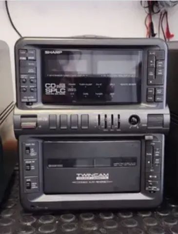 "mini system sharp" no Brasil