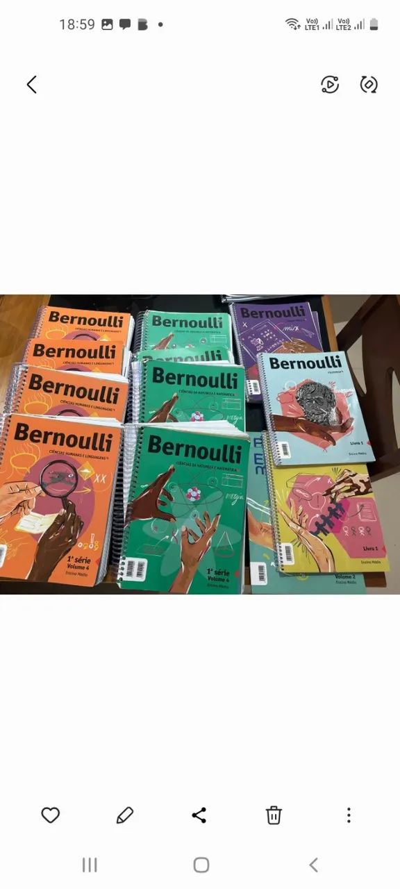 Apostila Bernoulli 2025 Colégio Antares da 1 série ensino médio ...