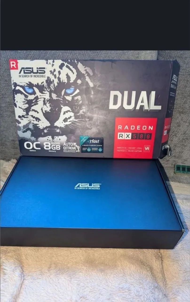 ASUS Radeon RX 580 8GB OC! - Placas de Vídeo - Centro, Belford Roxo ...